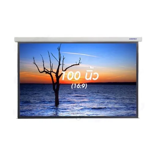 Vertex Wall screen 100" ( 16:9) Vertex จอรับภาพ | Netpointsvision